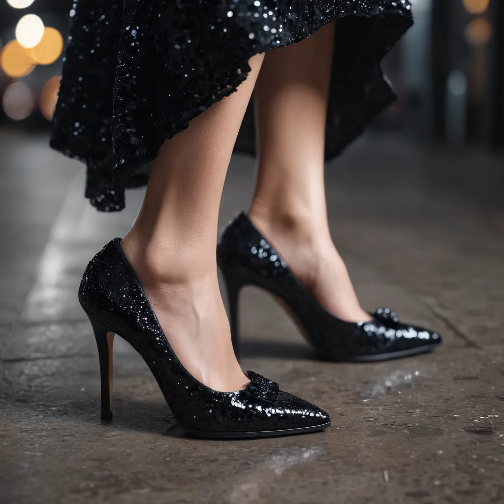 Black Sequin Dress Shoes: Elegance Meets Style