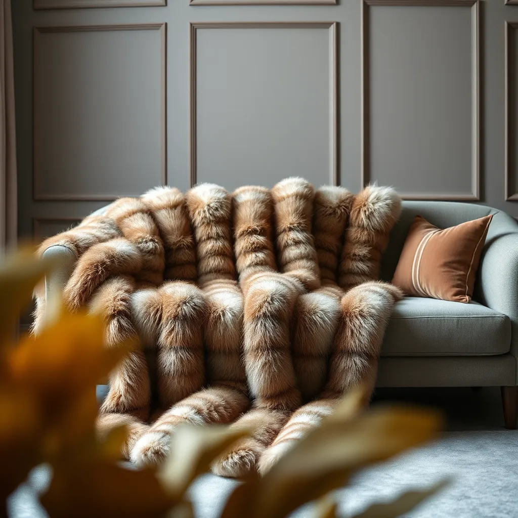 Exploring the Intricacies of Faux Fur Sofa Covers