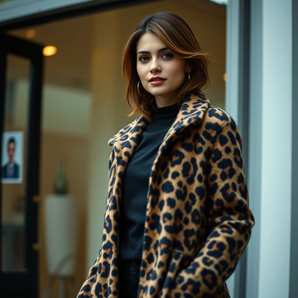 Exploring the Allure of Women's Leopard Cardigans