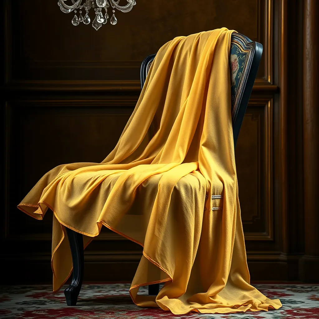 Exploring the Beauty of Gold Organza Shawls