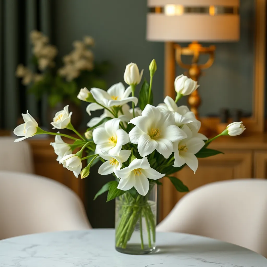 The Art of Ivory Fake Flowers Explained