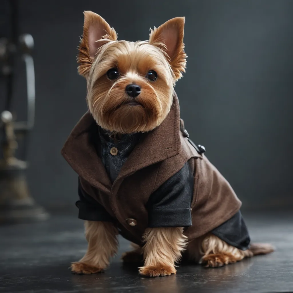 Stylish Clothing for Male Yorkshire Terriers